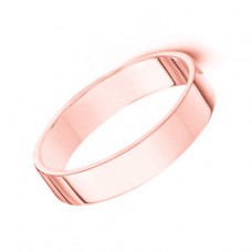 9ct Welsh Gold, Rose Gold Narrow Plait Ring | Kelvin Jenkins Jewellers